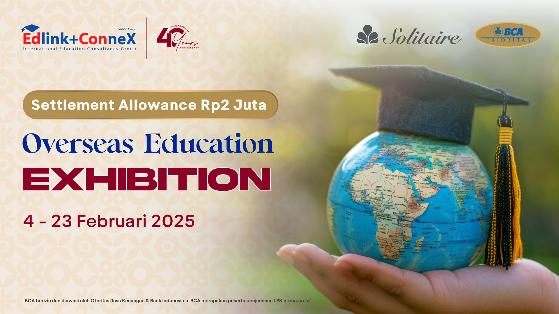 Settlement Allowance senilai Rp2 Juta dari Edlink+ConneX - BCA Prioritas