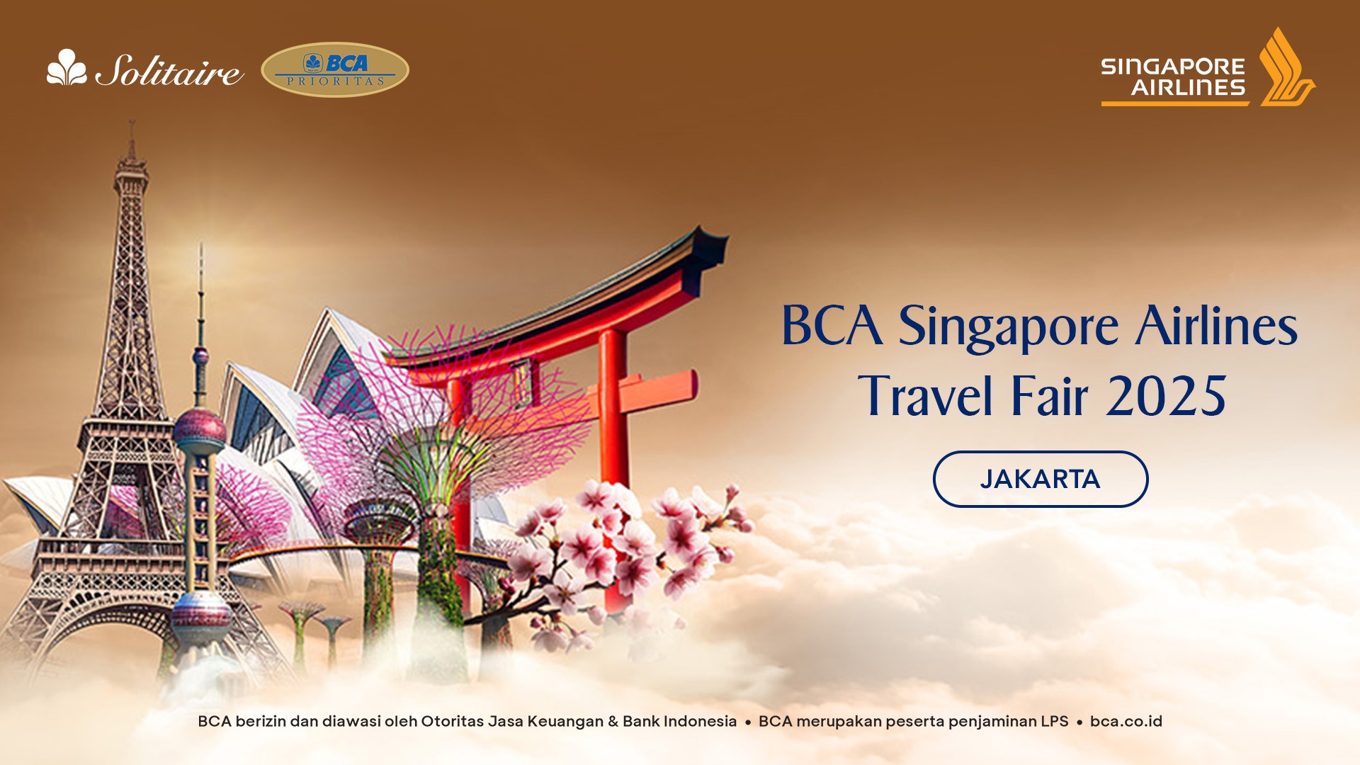 BCA Singapore Airlines Travel Fair – Jakarta - BCA Prioritas